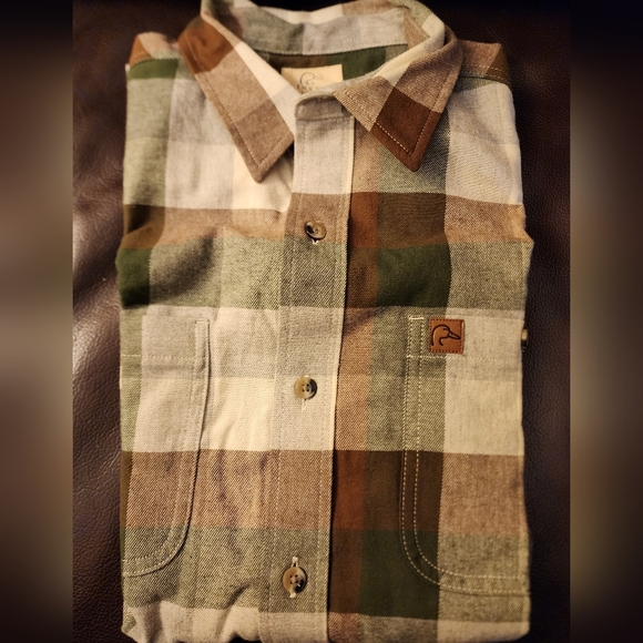 Ducks Unlimited | Shirts | Lower Ducks Unlimited Flannel Shirt Nwot ...